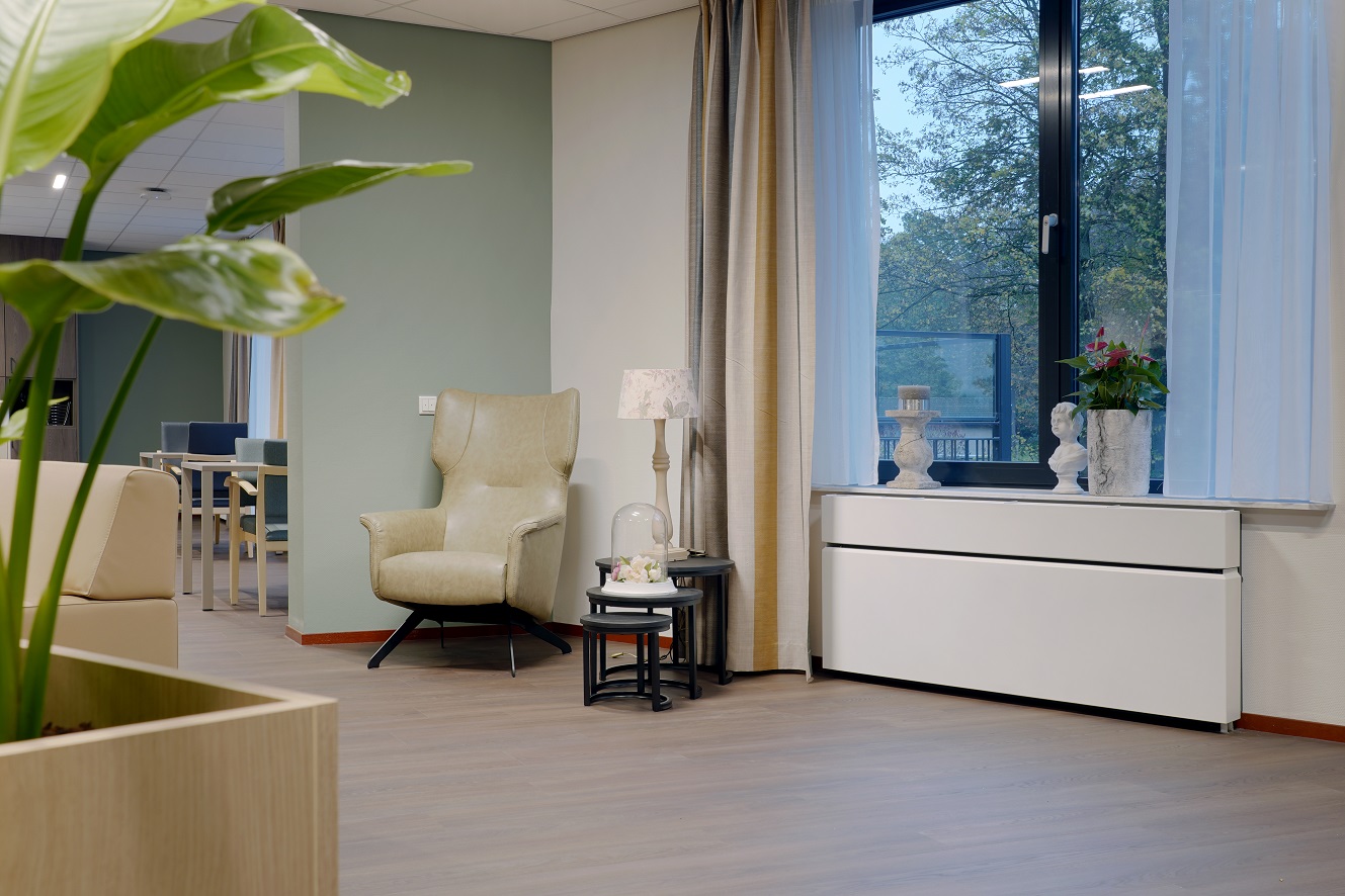 Deze WTW-unit is ook verkrijgbaar met Modbus module.